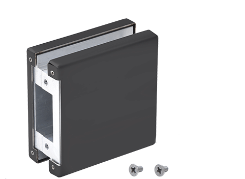 CRL AMR901DU Bronze Anodized AMR900 Series Glass Mounted Patch Lock ...