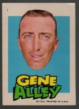 1967 Topps Pittsburgh Pirates Stickers - Gene Alley #1 for sale online ...