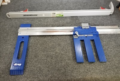 Kreg Rip-Cut Circular Saw Guide 24" KMA2685 & Pittsburgh 24" Clamp ...