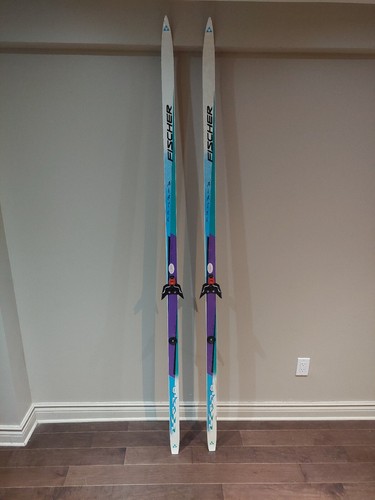 Fischer Crown Airtec Cross Country Skis 205/N709 W/ Nordic 3 Pin 75mm ...