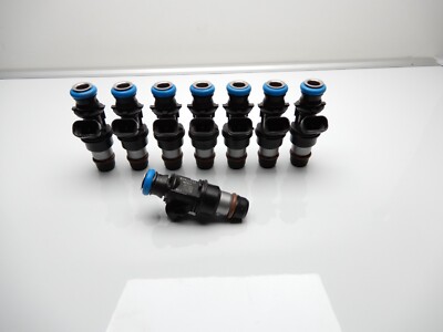 Decapped 80LB Delphi 01-07 FOR GMC SIERRA 4.8L 5.3L 6.0L Fuel INJECTORS ...