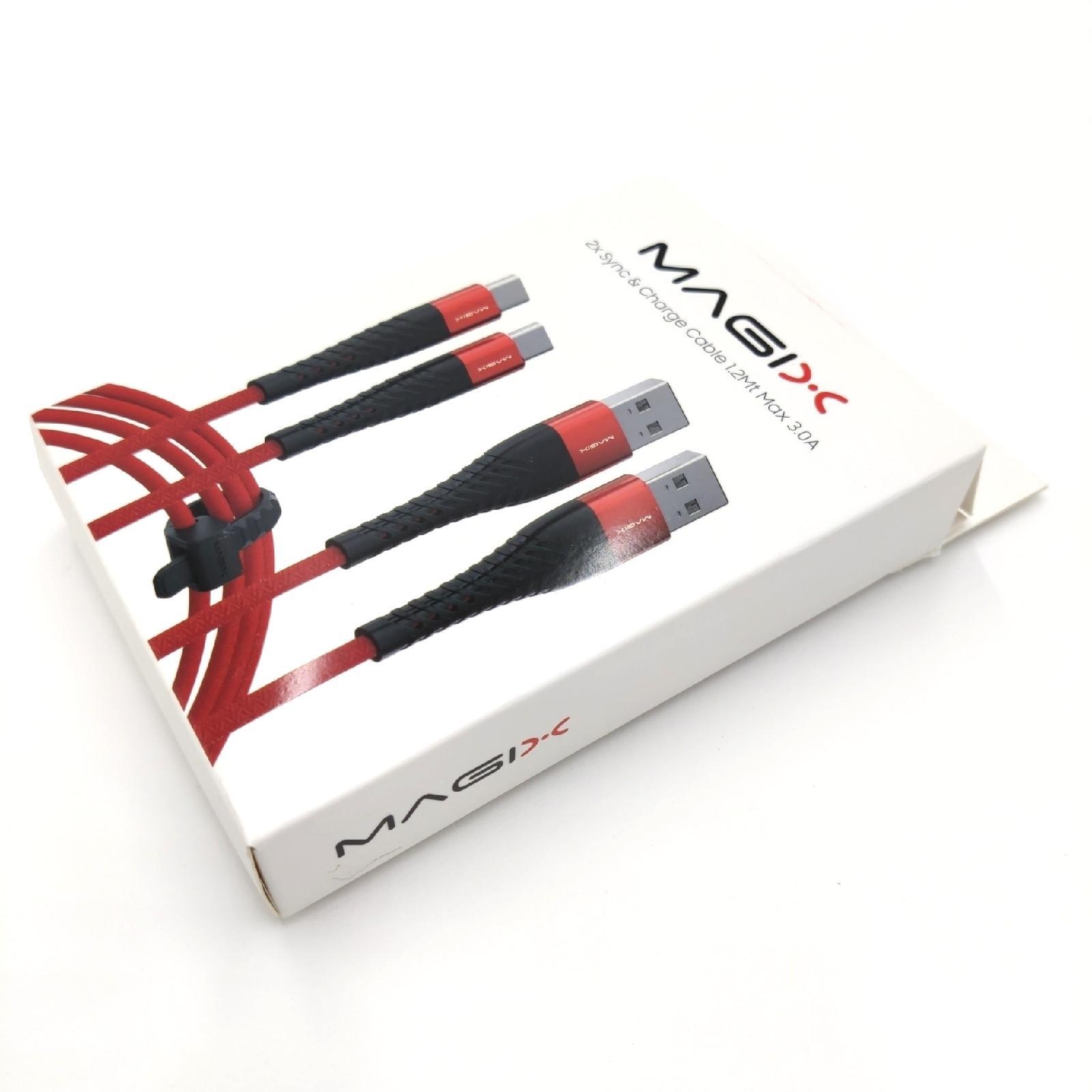 MAGIX USB C Kabel 3A Quick Charge QC 3.0 Hohe Lebensdauer Audio ...