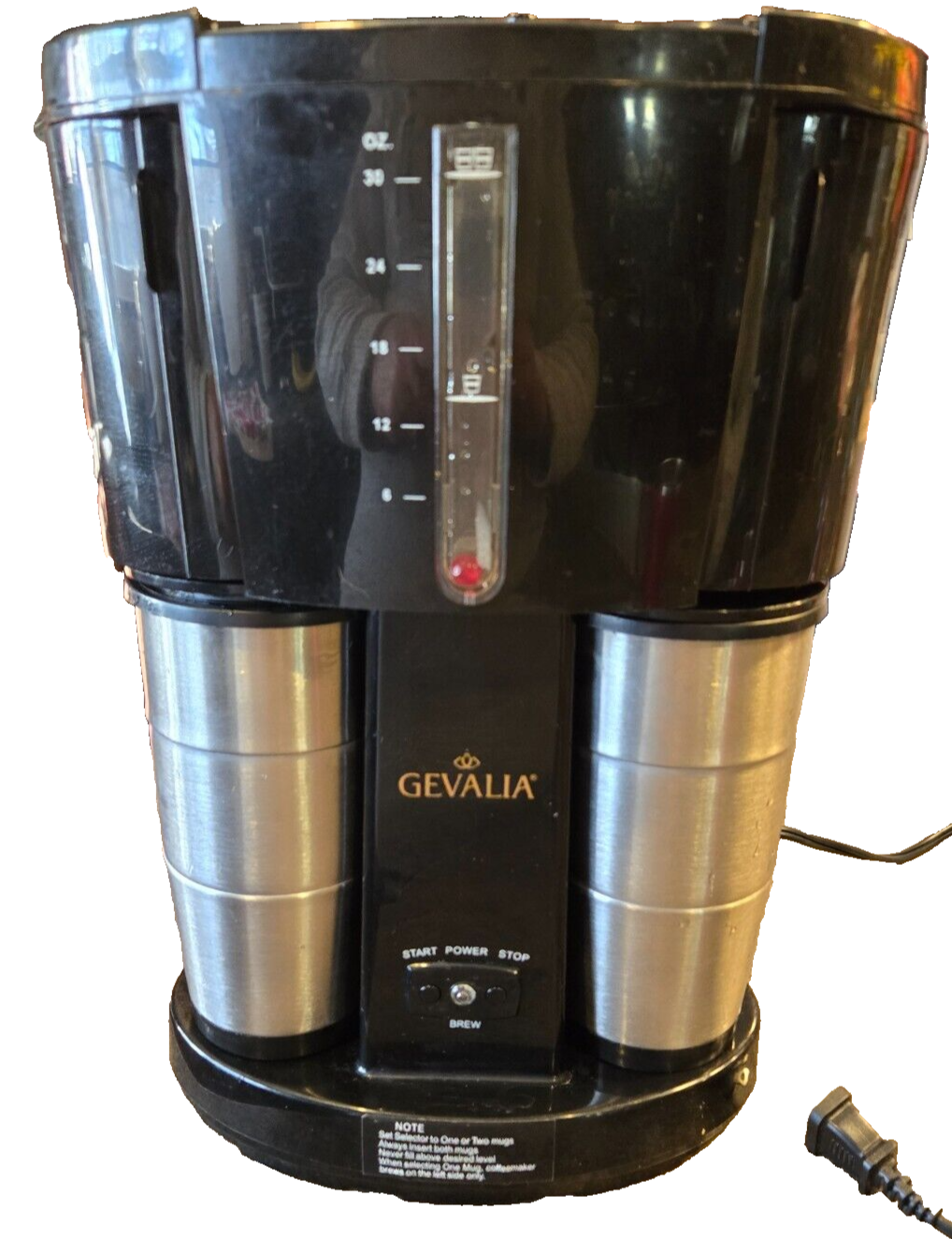Gevalia Coffee for 2 Drip Coffee Maker with/ 2 Stainless Steel Travel ...