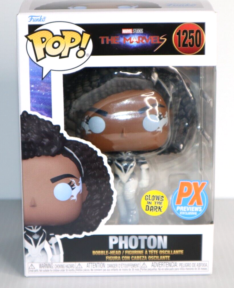 Funko Pop! Vinyl: Marvel Photon #1250 Glow PX Previews Exclusive ...