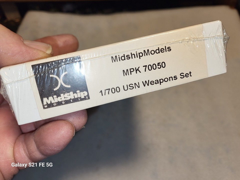 Midship Models USN Navy Weapons Set for 1/700 Scale Ship Models #70050 ...
