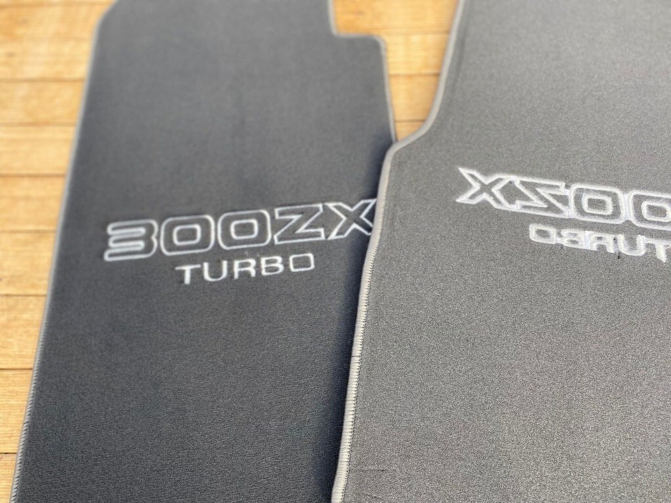 1984-1989 Nissan 300ZX Z31 Twin Turbo Floor Mat Carpet Set Gray | Left ...