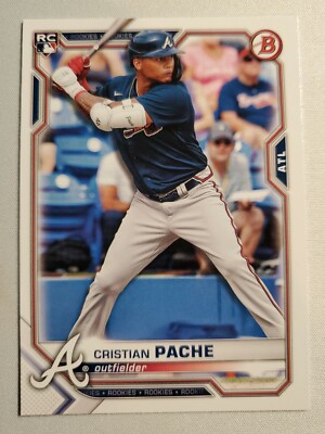 Christian Pache 2021 Bowman Rookie Card #36 | eBay