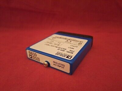 ANALOG DEVICES 5B30-02 ISOLATED MILLIVOLT INPUT NEW | eBay