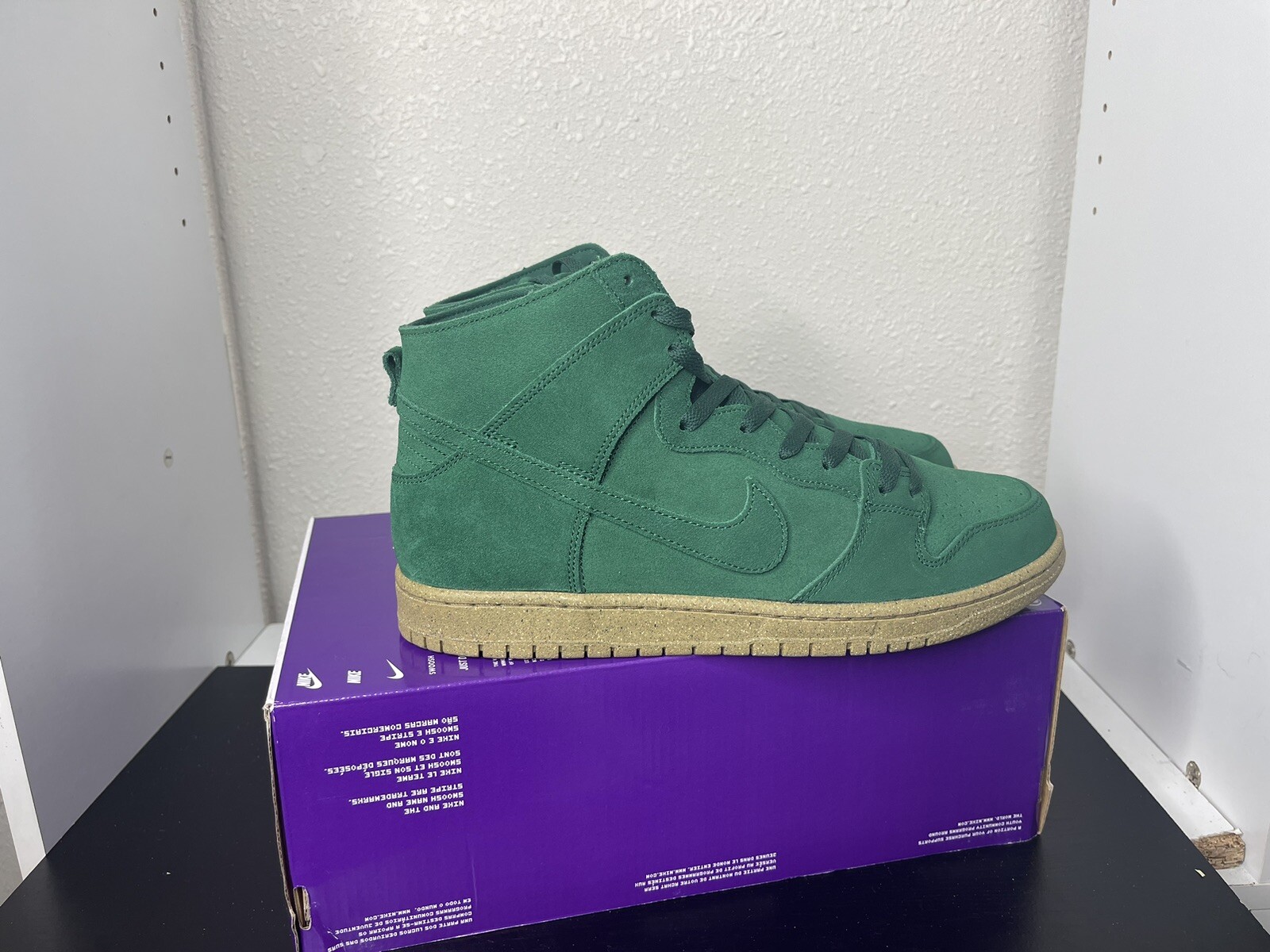 Nike SB Dunk High Pro Decon Green Brown DQ4489-300 Men's Size 8.5 Shoes ...