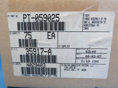 FARGO ASSEMBLY INC PT-59025 Qty of 20 per Lot DILBLOX | eBay