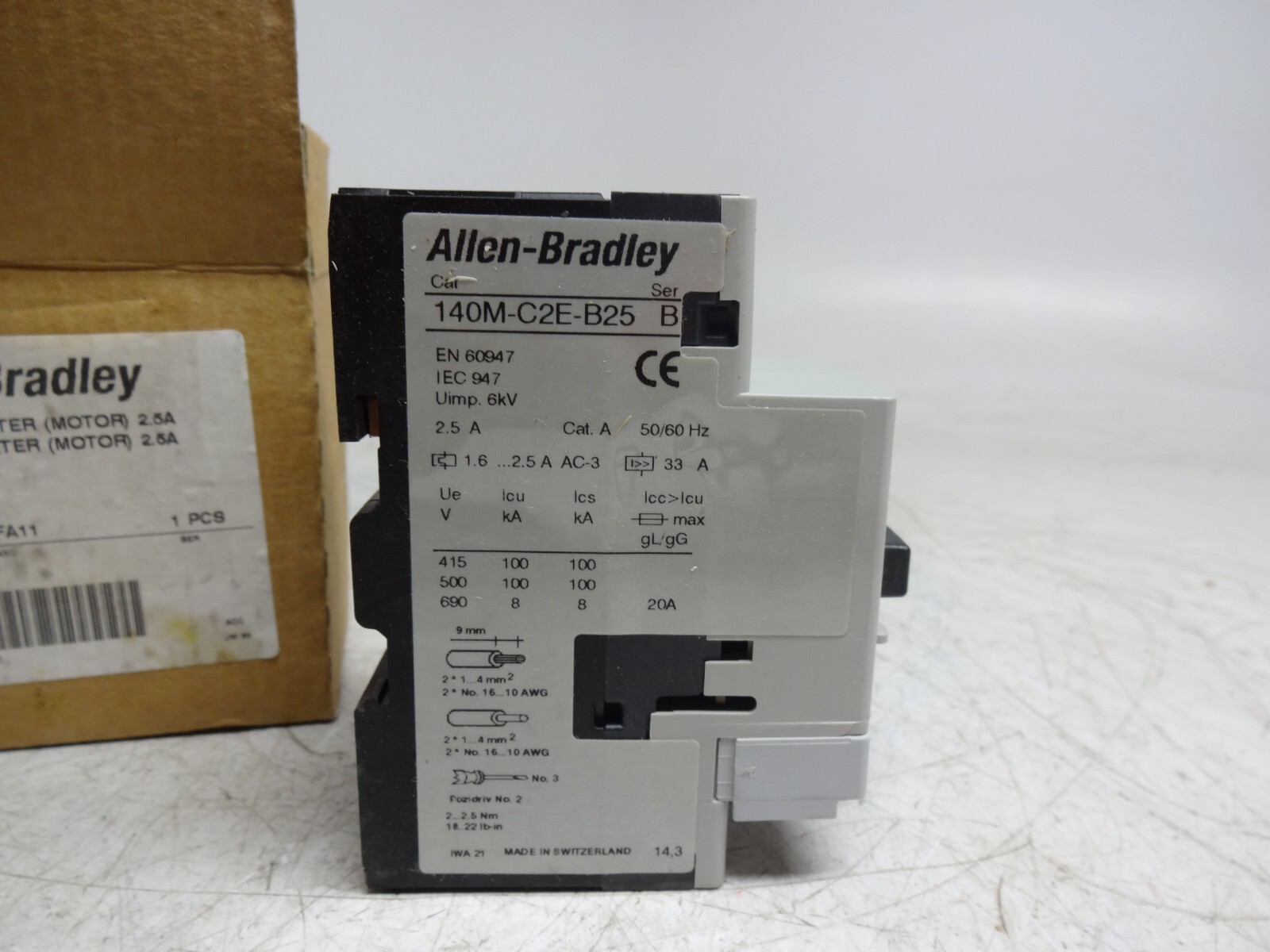 New Allen Bradley 140M-C2E-B25-AFA11 | eBay