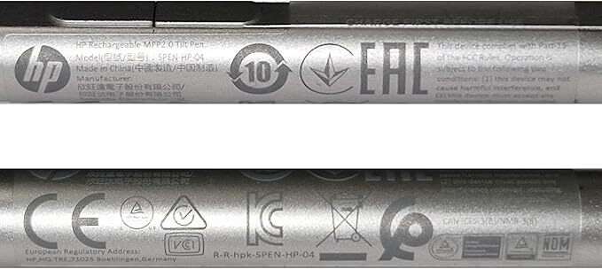L95614-001 Hp Zenvo Pen Natural Silver Envy X360 15-Ew1073Cl "GRADE A ...