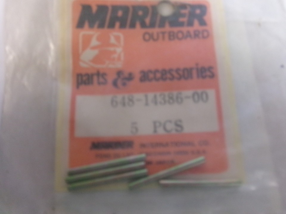 5 New OEM Quicksilver Mercury Pins 17-80592M | eBay