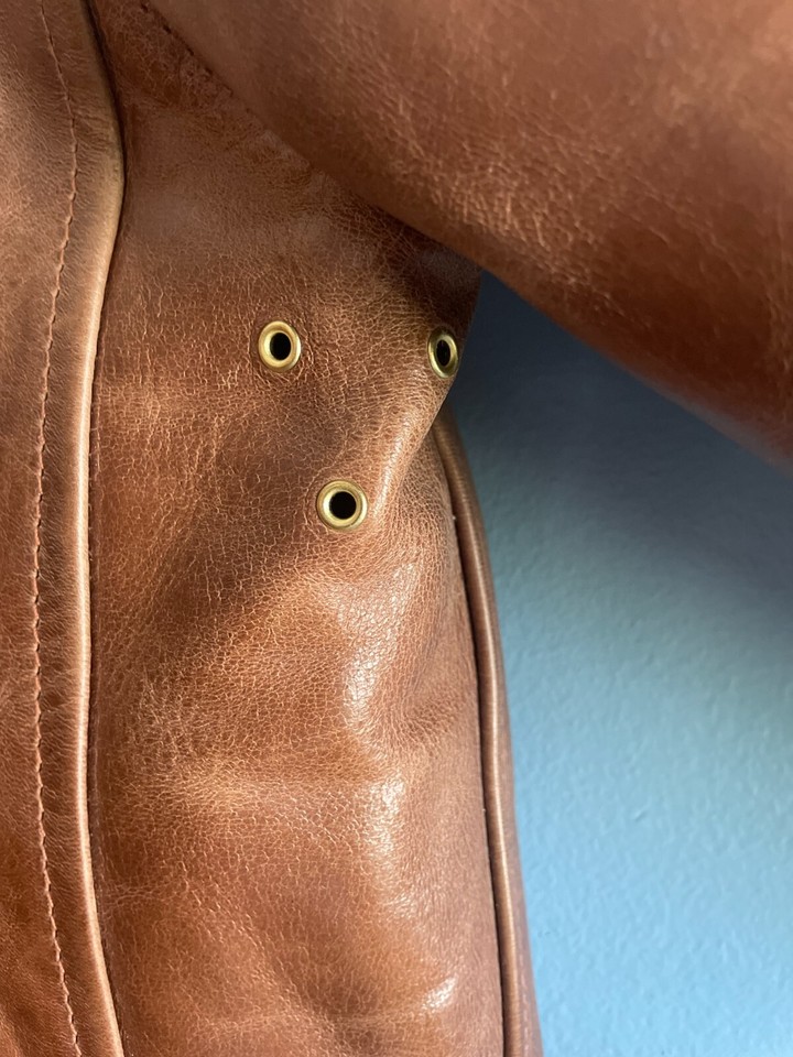 Custom Aero Leather Clothing Hooch Hauler Chromexcel Horsehide Leather ...