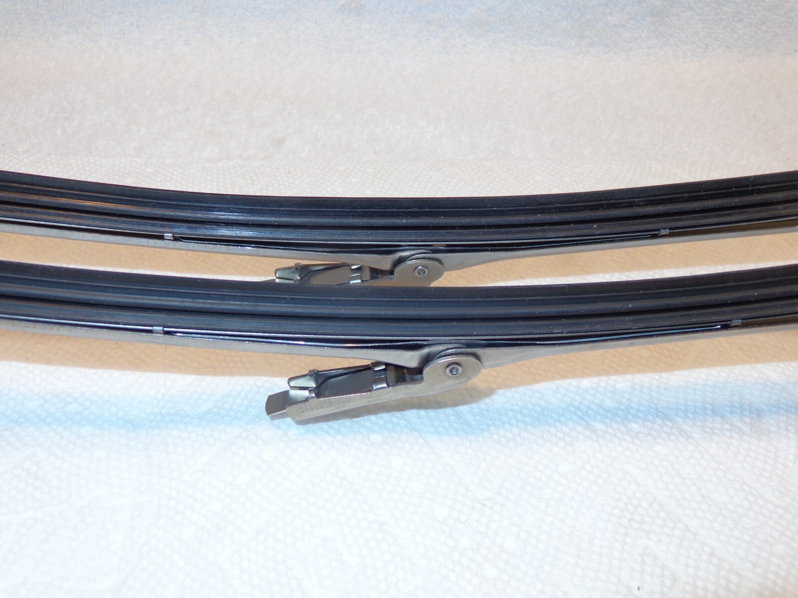 (2) ..‘NOS’.. Trico PR-15-2W .. Wiper Blade Holders ..1970’s .. Satin ...