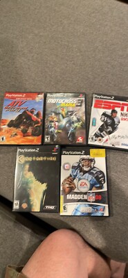 Sony PlayStation 2, PS2 Game Lot Constantine, Madden, NHL 2K5 ...