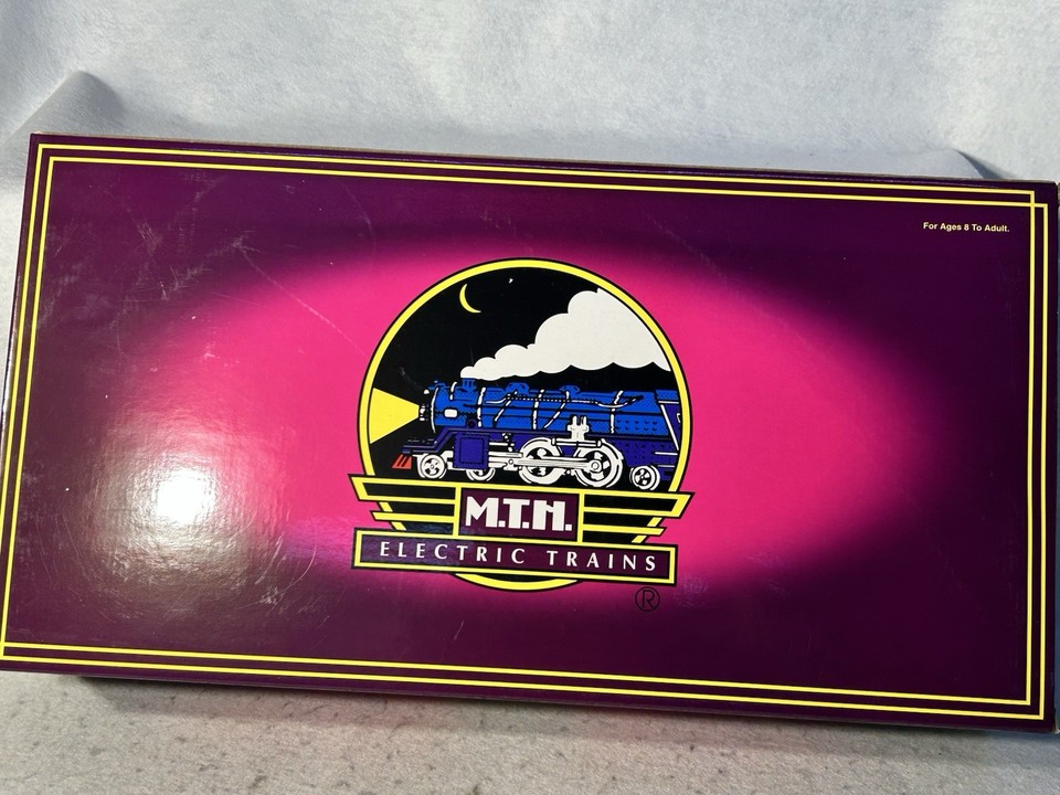 Beautiful MTH Atlantic Coast Line RR 3 Engine/2 Passenger Car Set O ...