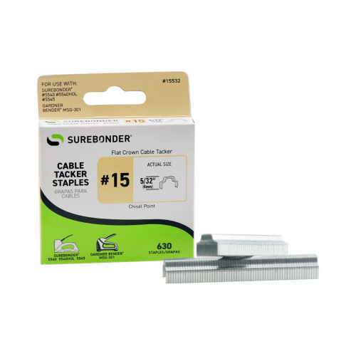 Surebonder 15532 Round Cable Tack, #15, 5/32 In. - Quantity 5 | eBay
