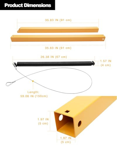 Trailer Gate Lift Assist (Upgrade), 2-Sided Trailer Tailgate Lift ...