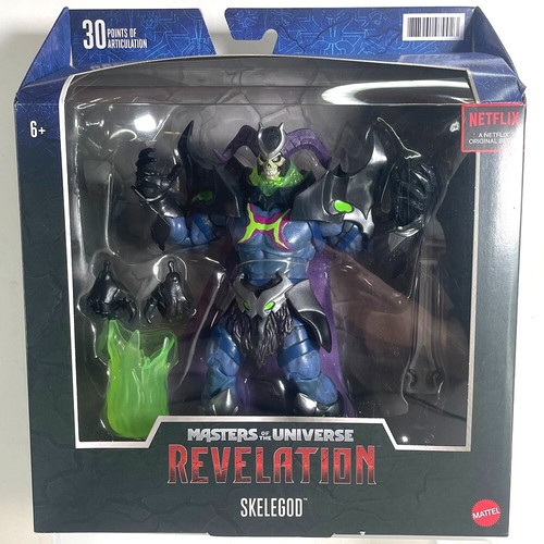 Masters of The Universe Revelation Skelegod Skelter 7" Figure Gift ...