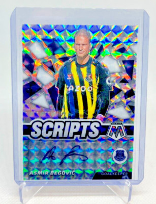 2021/22 Panini Mosaic Premier League Soccer ASMIR BEGOVIC Silver Mosaic ...