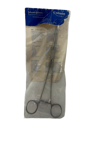 Codman 19-8104 Crafoord Coarctation Clamp, Curved Jaws 2-1/2", 9-1/2 ...