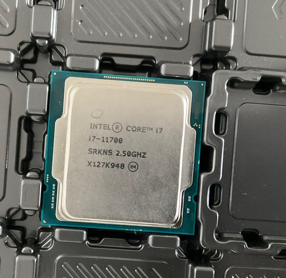 Intel Core i7-11700 8-Core 2.50GHz 8.00GT/s 16MB SRKNS CPU FCLGA1200 ...