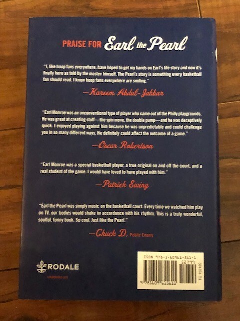Earl the Pearl Monroe My Story Basketball Autobiography Book New York ...