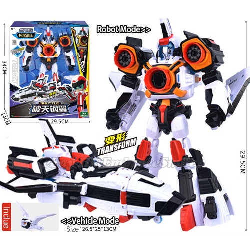 Tobot V Rocket Shuttle Galaxy Detectives Transform Robot Vehicle ...