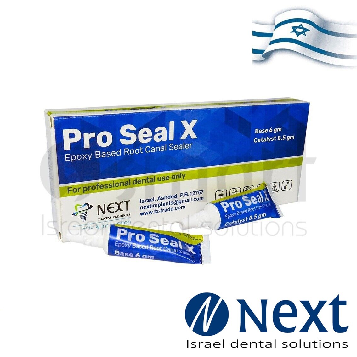 Dental Pro Seal X Epoxy Based Canal Sealer base 6 gr + catalyst 8.5 gr ...