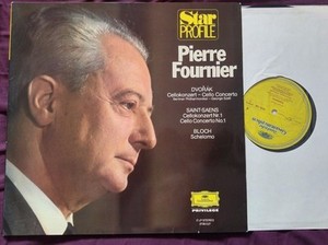 PIERRE FOURNIER Cello Works by DVORAK / SAINT-SAENS / BLOCH DG 2LP EX ...