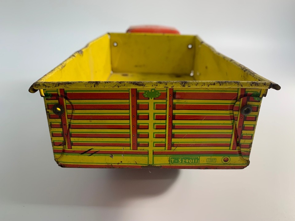 Vintage MARX Tri-City Express Service Tin Litho PRESSED STEEL Truck Toy ...