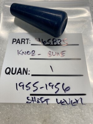 1955 1956 Packard Transmission Shift Lever Knob - 465835 BLUE | eBay