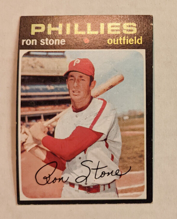 1971 Topps #366 Ron Stone Phillies | eBay