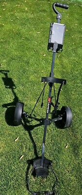 Intech LiteRider PowerTrac Collapsible Push-Pull Golf Cart | eBay