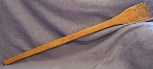 Wooden Butter Paddle large cast iron pot stirring ladle kitchen ...