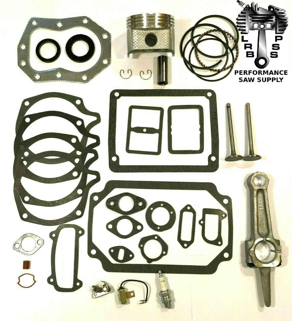 .010" ENGINE MASTER REBUILD FITS KOHLER K341, M16, VALVES GASKET SET WITH ROD | eBay