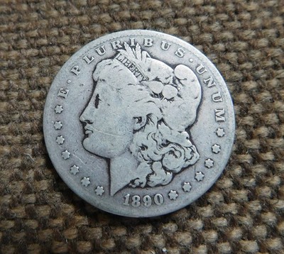 1890-CC Carson City Morgan Silver Dollar Circulated Coin - Scratches | eBay