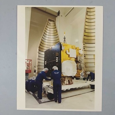 1994 NASA Preparing GOES-I Weather Satellite for Encapsulation into ...