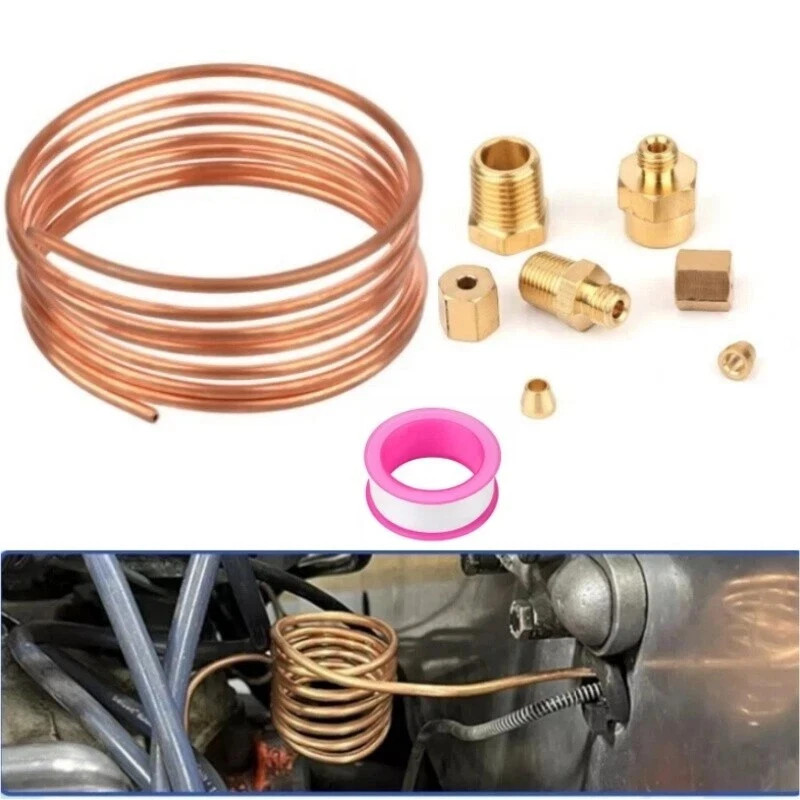 Oil Pressure Gauge Tubing Kit Copper Copper Line Tubing Install Kit W ...
