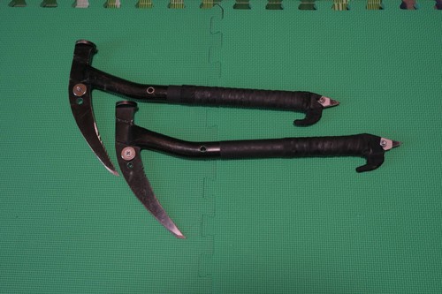 MIZO Axe V 1 Technical Ice Tool Pair 46cm Japan Vintage Ice Climbing ...