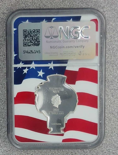 2022 Niue Chibi Rushmore Series Abraham Lincoln Proof Silver Coin NGC ...