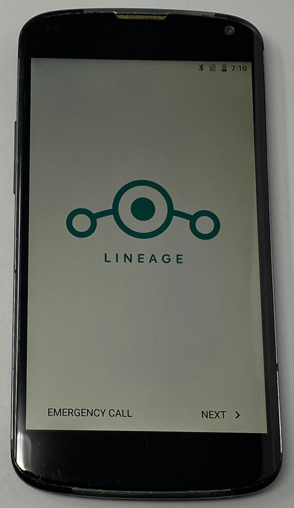 LG Nexus 4 LG-E960 16GB Unlocked GSM Black Smartphone LCD Burns ...