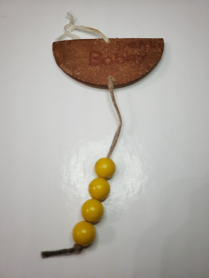 Vintage BSA Cub Scout Progress Toward Rank Totem with Yellow Beads ...