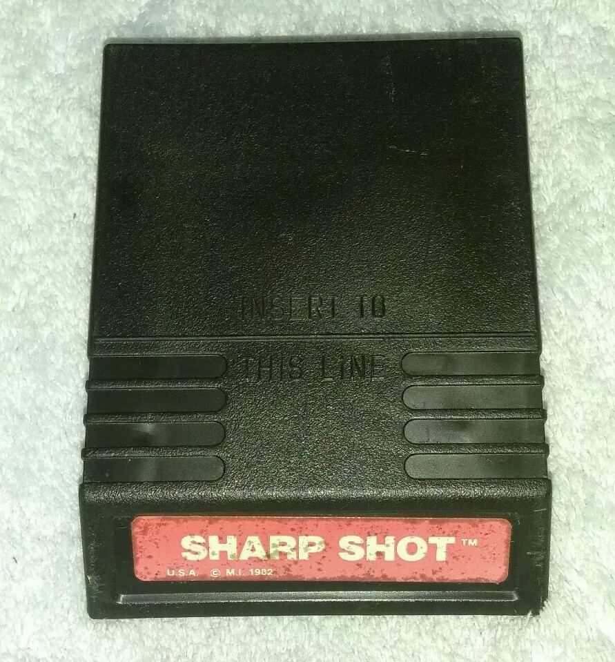 INTELLIVISION INC. RED LABEL SHARP SHOT CARTRIDGE ONLY TESTED | eBay