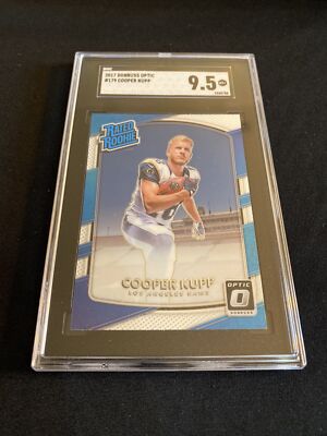 2017 Donruss Optic Cooper Kupp Prizm Rated Rookie RC #179 Rams SGC 9.5🔥 ...
