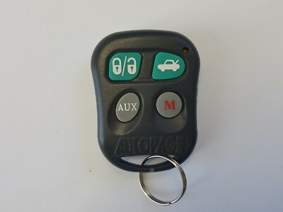 AUTOPAGE KEY LESS ENTRY REMOTE START FOB LED-RED KEYFOB CAR AUTO TRUNK ...