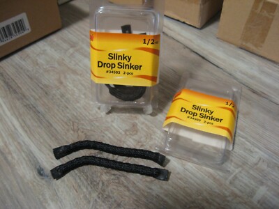 2 Packs SMI 1/2 Oz Slinky Drop Sinkers Snagless Drift Fishing Weights ...