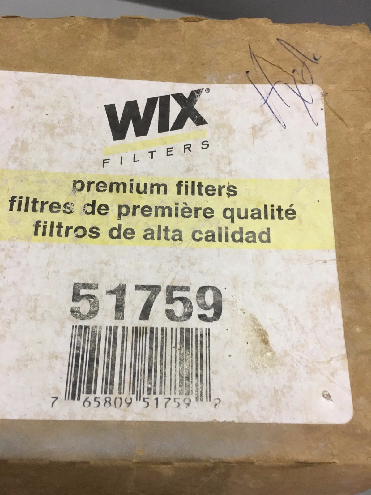 Wix 51759 - cross reference oil filters | oilfilter-crossreference.com