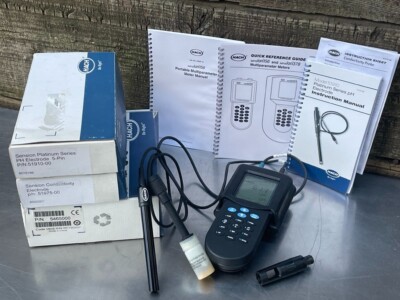 Hach Sension 156 Combination Water PH Conductivity Multimeter w/ 2 ...